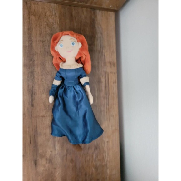Disney | Toys | Disney Store Plush Merida Princess Doll Brave Pixar Euc ...